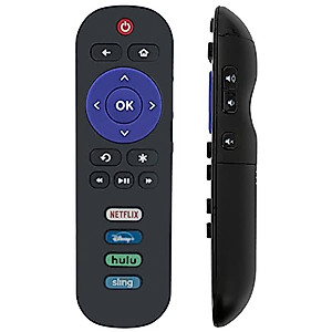 Replacement Remote Control Applicable for TCL Roku TV 65S535 50S535 50S423 32S325 55S423 49S325 55S535 40S305 43S325 43S425 43S423 65S425 43S525 32S327 65S405 49S515 65S423 40S325 55S425 49S403 75S435