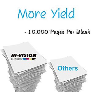 1-Pack HI-Vision Compatible HP 61X Toner Cartridge Replacement for 8061X C8061X HP Laser Jet 4100 4100N 4100TN 4100MFP Printer (Black)