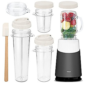 Tribest Personal II Blender, One-Size, Gray