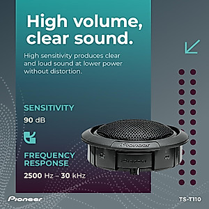 Pioneer TST110 TS-T110 7/8-Inch Component Tweeter