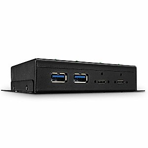 Lindy 43094 USB 3.1 (3.1 Gen 2) Type-C Interface hub 10000 Mbit/s Black