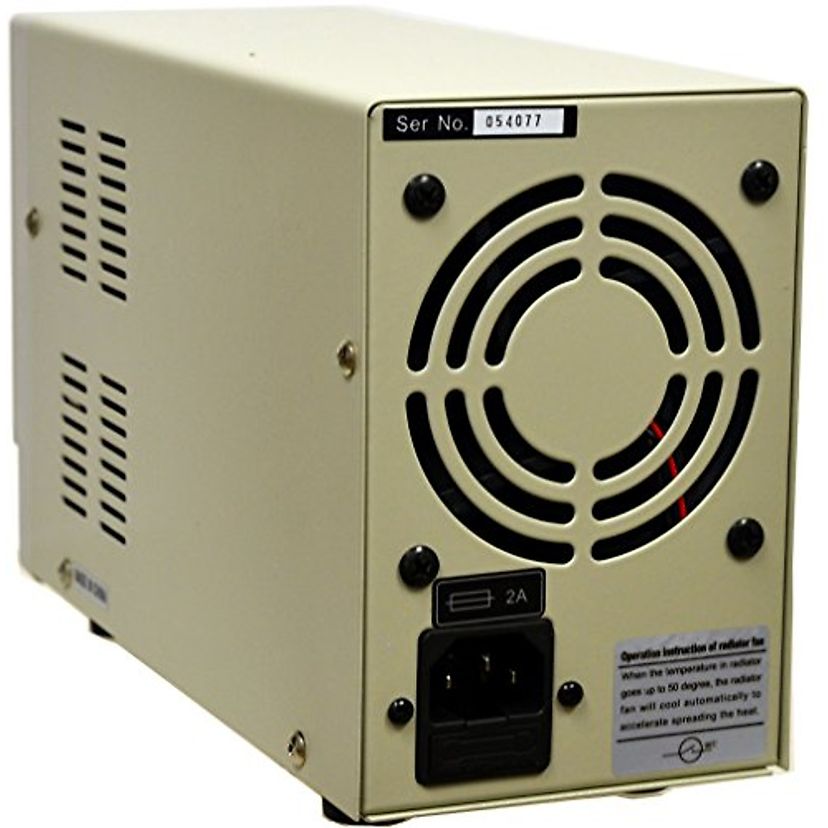 Tekpower HY-1803D Heavy-Duty Digital Variable DC Power Supply, 0-18 Volts @ 0-3 Amps