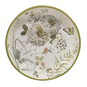 Certified International Green Fields 38 oz. Soup/Pasta Bowls, Set of 4 Assorted Designs