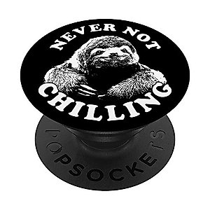 LG Never Not Chilling PopSockets Stand for Smartphones and Tablets PopSockets PopGrip: Swappable Grip for Phones & Tablets