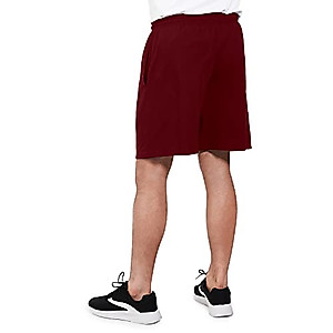 Fruit of the Loom Men's Jersey Short, New Saffron, Large