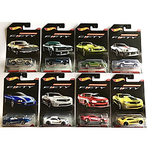 Hot Wheels Camaro Fifty 1967-2017 Exclusive 8 Car Set