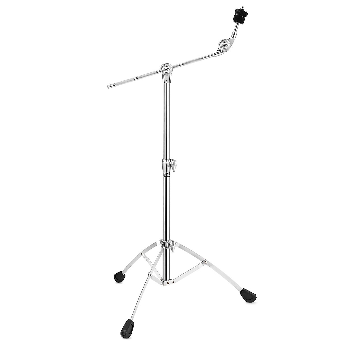 Starfavor Boom Cymbal Stand Single Braced with Non-Slip Rubber Feet and Memory Lock Limiter, Adjustable Height 22"-49" (ST 700)