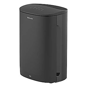 Filtrete Air Purifier, Large Room with True HEPA Filter, Captures 99.97% of Airborne particles such as Smoke, Pollen, Bacteria, Virus for 250 Sq. Ft. Office, Bedroom, Kitchen, FAP-C03BA-G2, Black