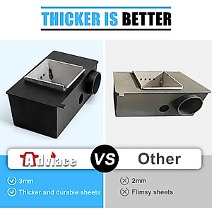 Burn Pot for Breckwell Big E SP1000/P1000, P23, P22 Maverick, P24 P24I Blazer, P2700, P4000, P2000, P2000I, P23I Pellet Stoves, A-S-BURNPOT Burn Pot for Breckwell Pellet Stove