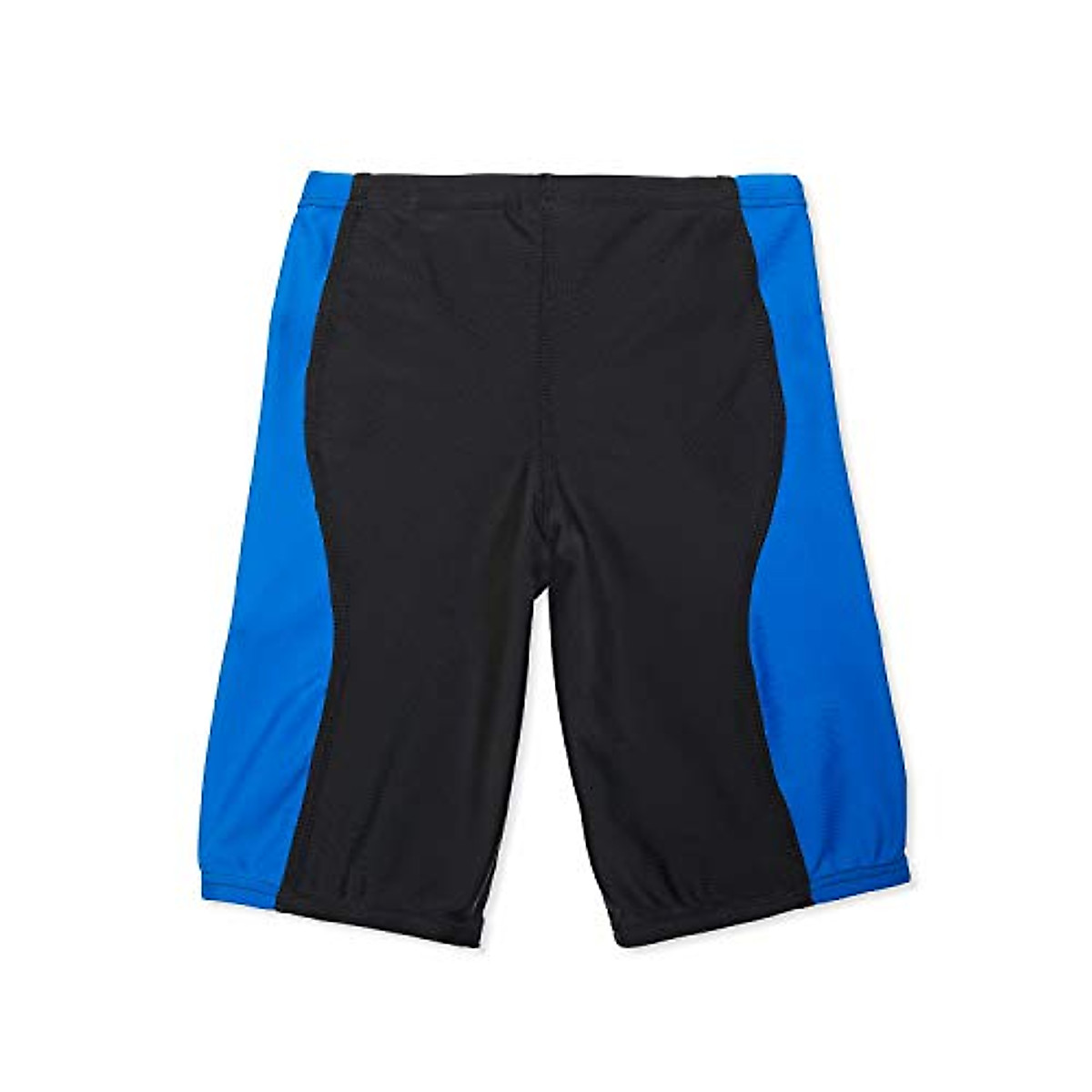 Speedo Boys' Swimsuit Jammer Begin to Swim Solid, Black/Blue, 5 (Little