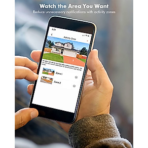 Dzees Wireless Security Camera Outdoor with Magnetic Mount, 4MP Battery Powered Security Cameras Wireless Outdoor for Home Security, AI Motion Detection/2-Way Talk/Color Night Vision/Ip66/Cloud/SD