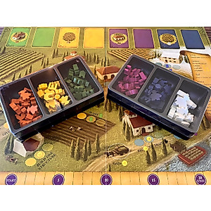 Stonemaier Games: Viticulture Essential Edition (Base Game) | Create The Most Prosperous Tuscan Vineyard | Wine Themed Strategy Board Game for Adults and Family | 1-6 Players, 90 Mins, Ages 14+