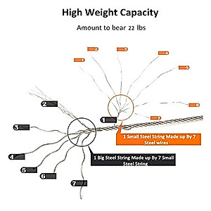 BESy Retractable Clothesline SUS304 Stainless Steel Clothes Dryer with Adjustable Rope String Hotel Style Heavy Duty, Drill Free or Screw Wall Mount, 9.2 Feets, Polished Chrome Finish, Round Style