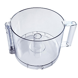 Vanshly DLC-005AGTX,14-Cup Food Processor Work Bowl Compatible with Cuisinart DLC-7 & DFP-14，NOTE:This bowl features 2 tabs on the top rim of the workbowl