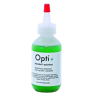 Opti+ Ultrasound Probe Standoff Kit, Cleaning Solution, High Clarity Standoff, Case