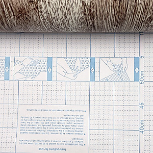 Yifely Modern Wood Grain Furnitures Covering Paper Self-Adhesive Shelf Liner Removable Dresser Drawer Sticker 17.7 Inch by 9.8 Feet