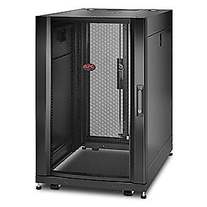 APC by Schneider Electric NetShelter SX 18U Server Rack Enclosure 600mm x 900mm w/Sides Black