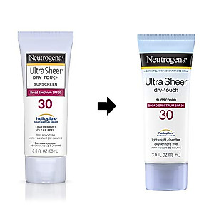 Neutrogena Ultra Sheer Dry-Touch Sunblock, SPF 30, 3 fl oz (88 ml)
