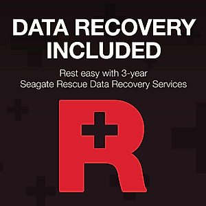 Seagate IronWolf 10TB NAS Internal Hard Drive HDD – CMR 3.5 Inch SATA 6Gb/s 7200 RPM 256MB Cache for RAID Network Attached Storage, with Rescue Service (ST10000VN0008) (Renewed)