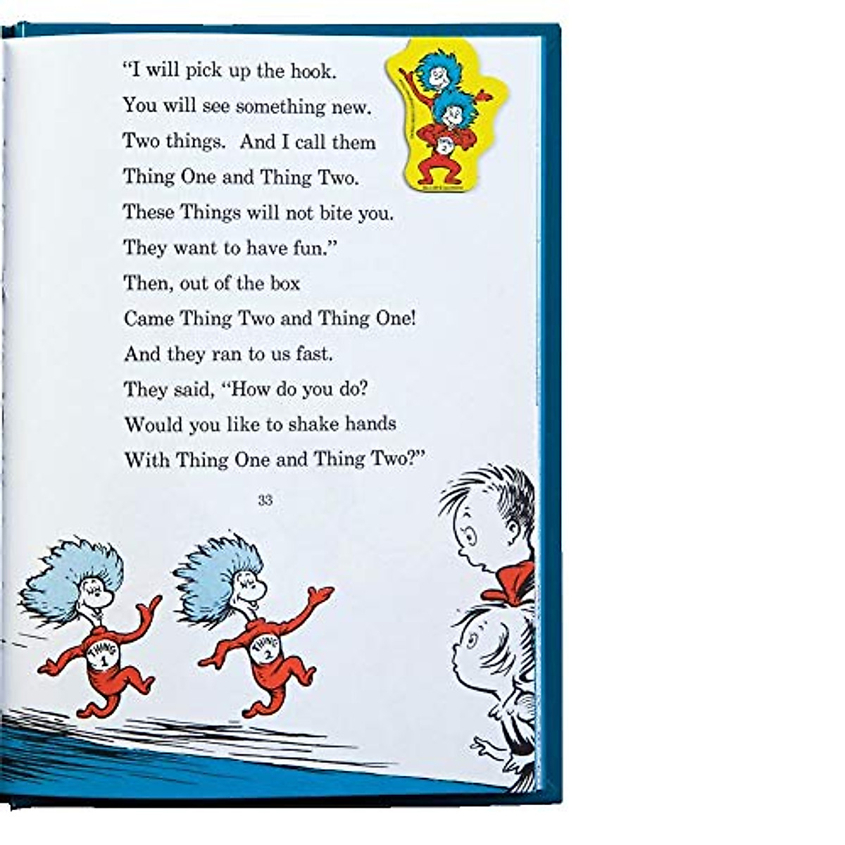 Raymond Geddes 68502 Dr Seuss Assorted Magnetic Bookmarks for Kids (Pack of 50)