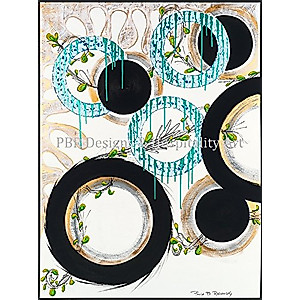 Collaborate Two Original Paintings