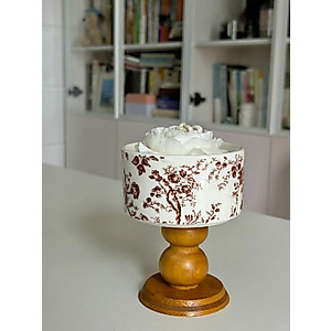 Blue and White Porcelain Scented Candles, Goblet Ceramic Jar Candles for Home Scented, Natural Soy Candle for Gift and Home Decor, 25 Hours Long Burning, Four Scents