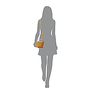 Lucky Brand womens Diam Crossbody, Butterscotch, One Size US