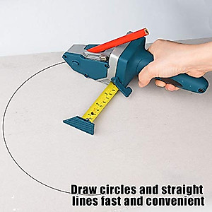 xlpace Plasterboard Cutter,Gypsum Board Cutting Tool Drywall Cutting Plaster with Scale Scribe Woodworking Cutting Board Tools