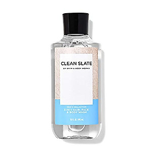 Bath and Body Works Clean Slate 3-in-1 Hair Face and Body Wash 10 Ounce Full Size Shower Gel