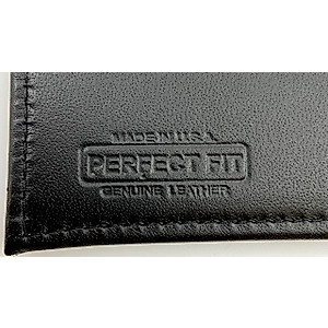 Perfect Fit Shield Wallets 7-point Star Blackinton B2001 Hidden Badge Wallet Leather (Cutout PF215-2.87 In Tall by 2.85 In Wide) California DOC