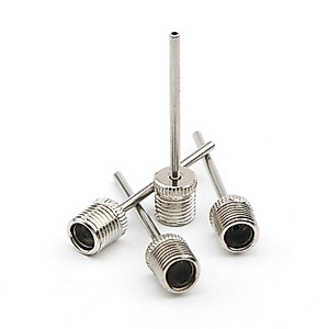 Rowiz Basketball Pump Needle, Inflate Pump Needle Adaptor for Soccer Rugby Football Volleyball Ball, Inflatable Air Pump Needle Replacement, Pack of 50