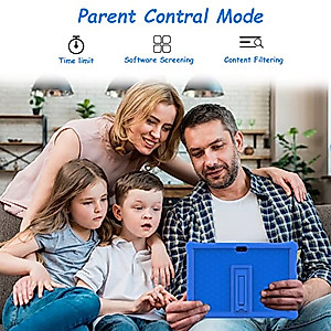 Kids Tablet, 10 inch Androrid 11 Toddler Tablet for Kids, 3GB RAM+64GB ROM Tablets, Google Certificated, 8MP Camera, Pre-Installed&Parent Control Learning Education Tablet with Kids-Proof Case Stylus