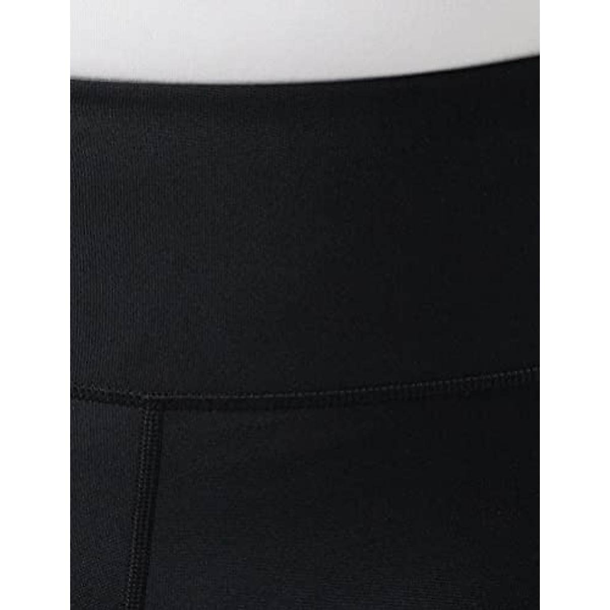Under Armour Women's HeatGear Armour High Waisted Pocketed No-Slip Capri Leggings , Black (001)/White , X-Large