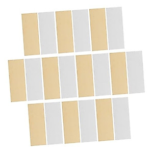 Totority 10 Pairs Experimental Consumables Zinc Plates Copper Strips Zinc Anode Plate Copper Plates Copper Electrode Plating Electrode Strip Zinc Strip Zinc Sheet Copper Sheet