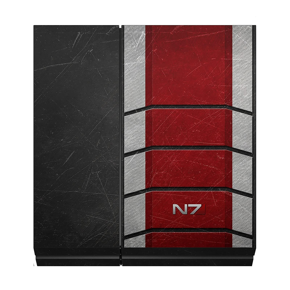 Head Case Designs Officially Licensed EA Bioware Mass Effect N7 Logo Armor Graphics Vinyl Sticker Gaming Skin Decal Cover Compatible With Sony PlayStation 4 PS4 Console
