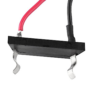 Electric Drill Switch, 7.2 V - 24 V Electric Power Tool, Lithium Battery Cordless Replacement Drill Speed Control Trigger Switch with Small Light Black Plastic and Metal