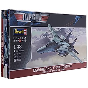 Revell RMX855872 1:48 Maverick's F-14A Tomcat [Top Gun] [Model Building KIT]