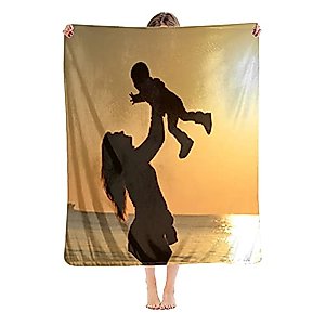Custom Blanket Personalized Blanket with Photos Text Customized Picture Blanket for Adults Kids Mom Fathers Birthday Christmas Halloween Valentines Day Gift,Photos Collage,1 Photo Collage 60''x50''