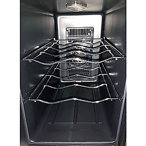 Koblenz 6-Bottle Free Standing Single Zone Fridge and Chiller Wine Cooler, One Size, Black