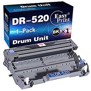 (1-Pack, Drum Unit) Compatible DR-520 DR-620 Imaging Drum Unit High Yield Used for Brother HL-5240 HL-5250DN HL-5340D HL-5370DW MFC-8890DW MFC-8460N DCP-8060 DCP-8065DN Printer, by EasyPrint