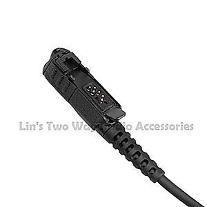 Guanshan VBLL Heavy-Duty Remote Speaker Microphone Shoulder Mic for XPR3000 XPR3300 XPR3300e XPR3500 XPR3500e