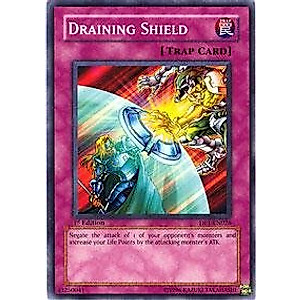 Yu-Gi-Oh! - Draining Shield (DP1-EN026) - Duelist Pack 1 Jaden Yuki - Unlimited Edition - Common