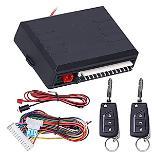 Keyless Entry Door Lock Car,Universal Car Remote Central Kit,Auto Remote Door Lock Keyless Entry System Universal Control Central Locking Kit for 12V Car