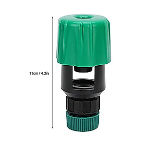 Denkerm Universal Connector Pipe Connector, Watering Hose Adapter Kitchen Pipe Connector Faucet Adapter, Watering Accessories Hose Connector, Home Kitchen for Garden for Patio(Green)