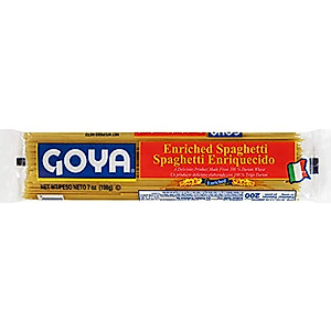 Goya Foods Spaghetti Pasta, 7-Ounce (Pack of 20)