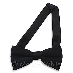Marlow White Army Black Bowtie