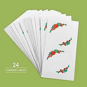 Regular Mouth 32 oz (Quart) mason Jars (24-Pack) with Lids and Bands Bundled with KangarooBands Jar Opener, and Package Of Jar Labels | Canning, Fermenting, Pickling, DIY Decors Projects