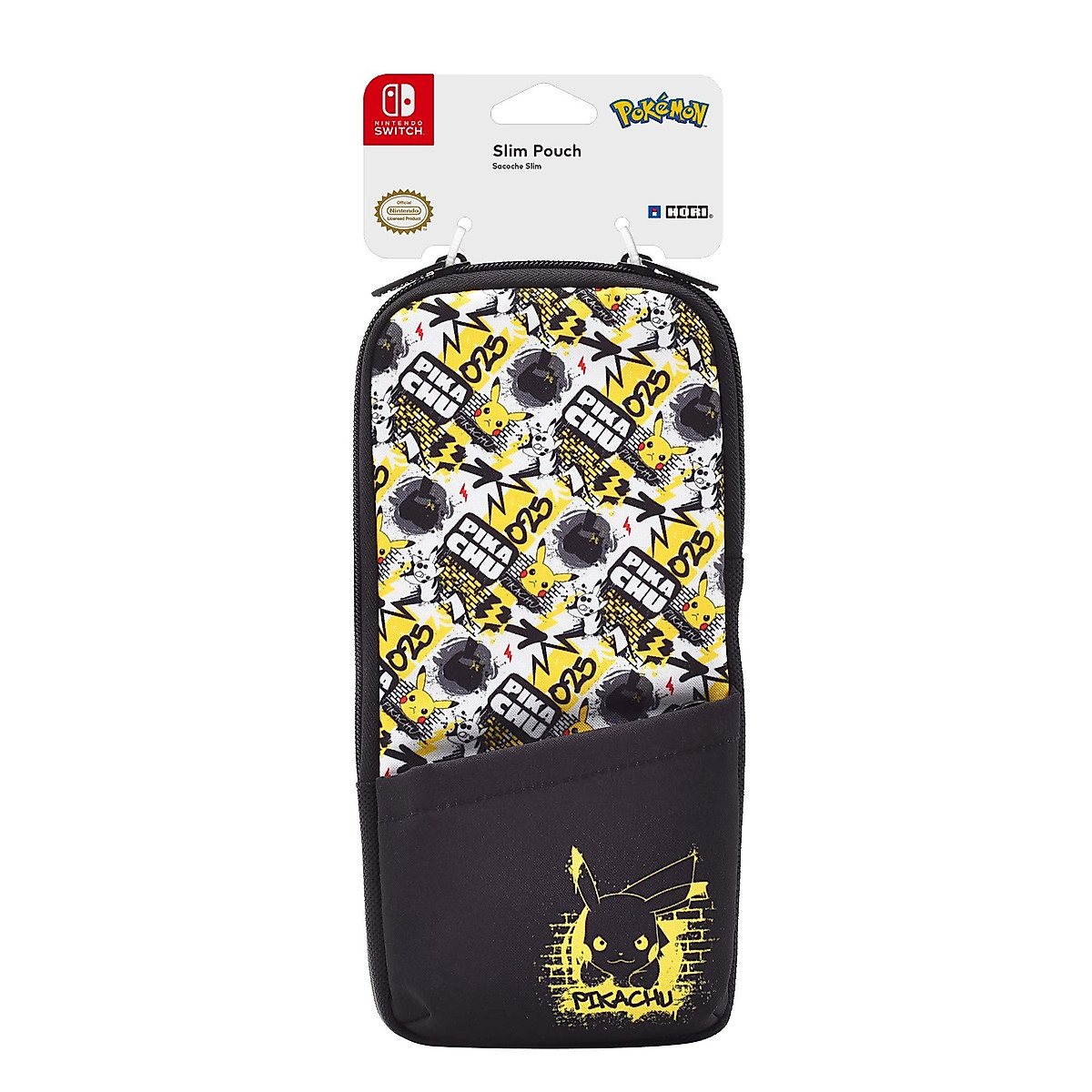 Hori Slim Pouch (Pikachu) - Officially Licensed By Nintendo & Pokemon - Nintendo Switch