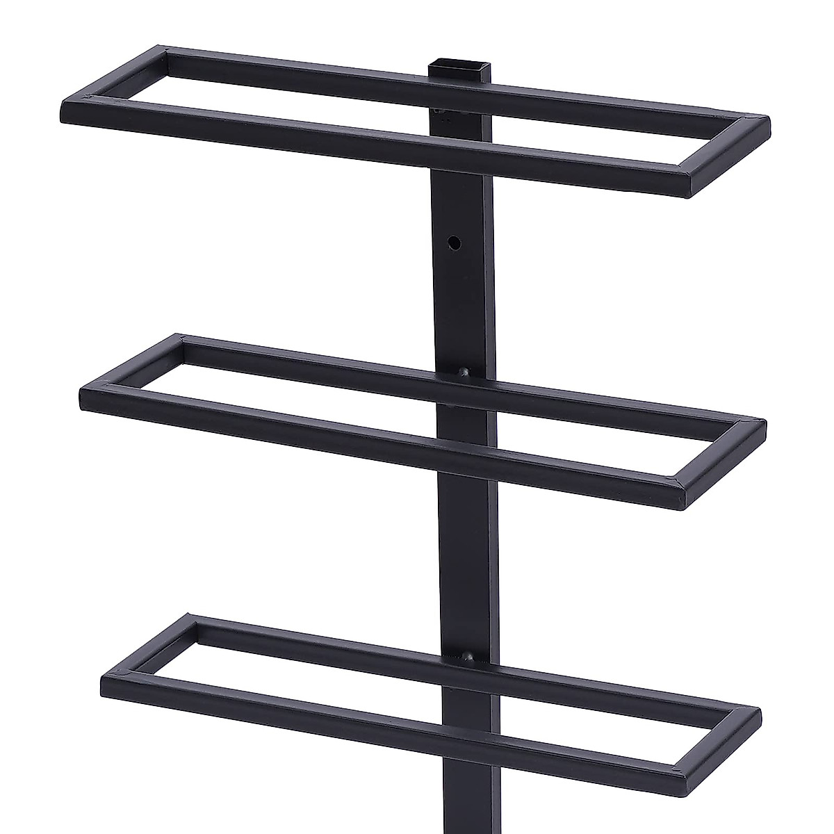 LYNICESHOP 8 Bottle Wall Mounted Wine Rack Wine Bottle Rack Holder Storage Organizer, Center Frame Metal Wall Mount Wine Bottle Rack for Kitchen, Pantry, Dining Room, Bar, Wine Cellar