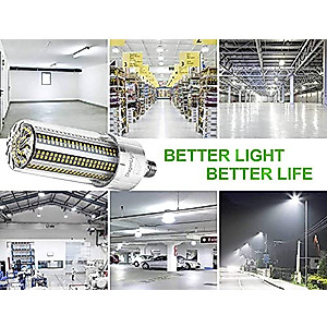 DragonLight 100W Commercial Grade Corn LED Light Bulb(800 Watt Equivalent) E26/E39 Large Mogul Base LED Lamp